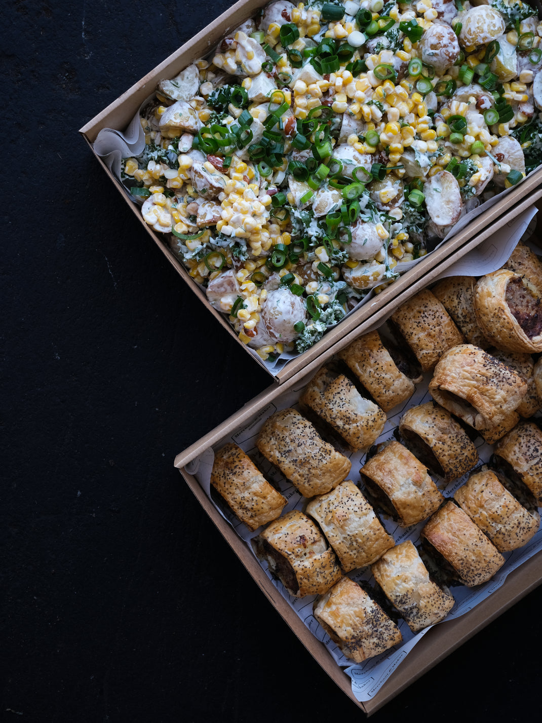 Savoury Catering Boxes – Merchant and Maker